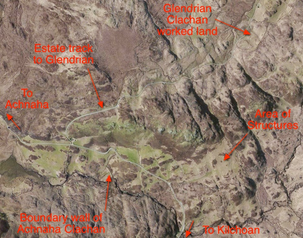 A Kilchoan Diary: Glendrian's Satellite Clachan