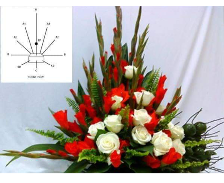 Beberapa idea gubahan bunga hiasan