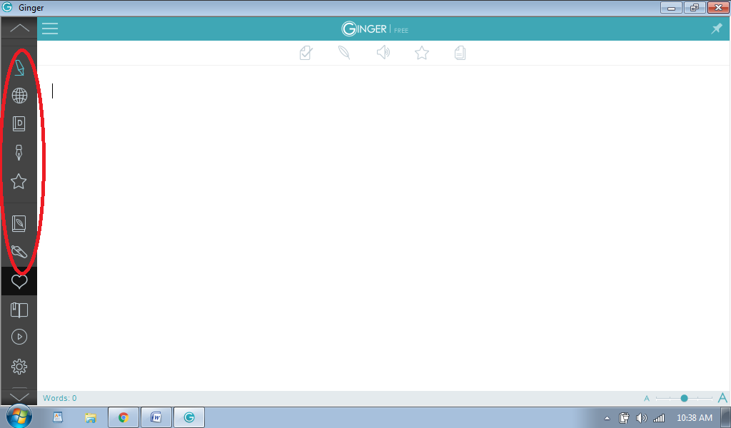 Putri Thalita: Ginger Translation Software