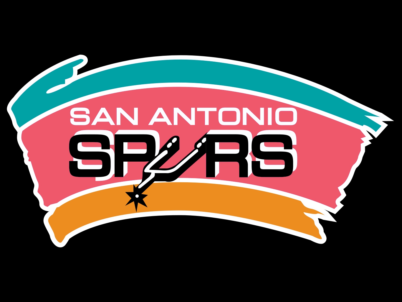 History of All Logos: All San Antonio Spurs Logos