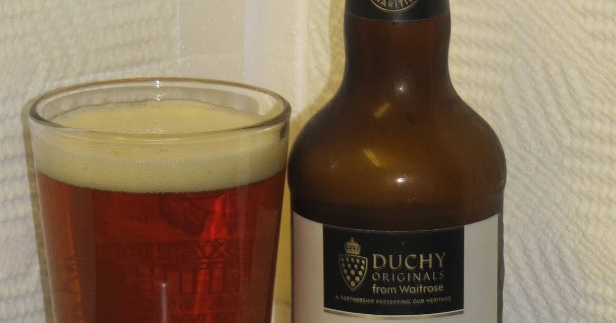 The World of Gord: Beer of the Week - Duchy Old Ruby Ale 1905