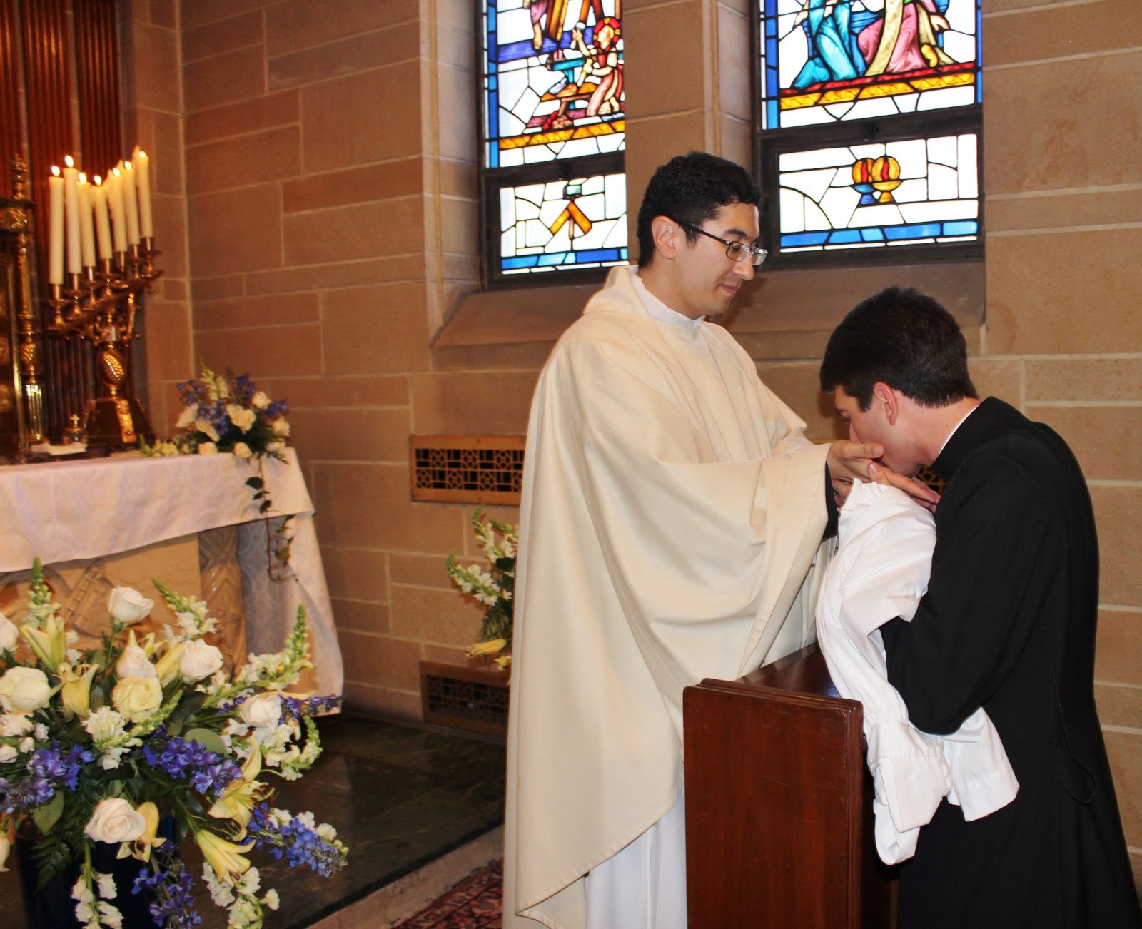 My Catholic World as seen thru My Camera: 6.1.2013 First blessing from ...