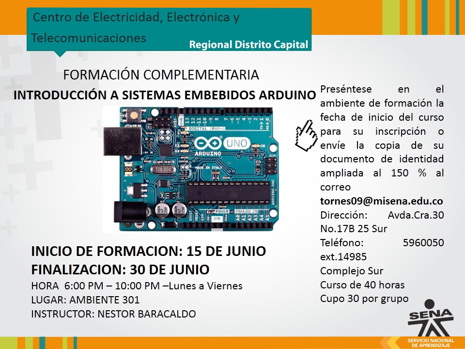 CEET: Introducción a Sistemas Embebidos Arduino