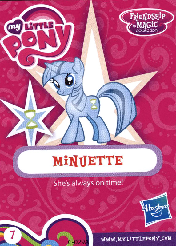 MLP Minuette Blind Bag Cards | MLP Merch