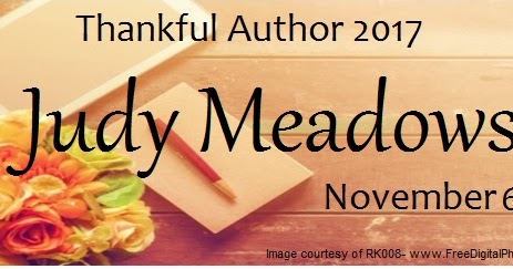 Author Angela Hayes: Thankful Author 2017- Judy Meadows