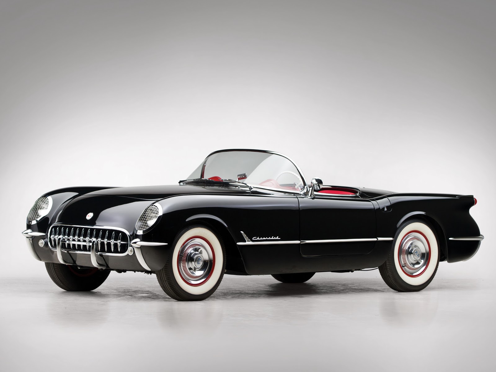 Sketchbook historic cars : 1954 USA - The First Corvette C1