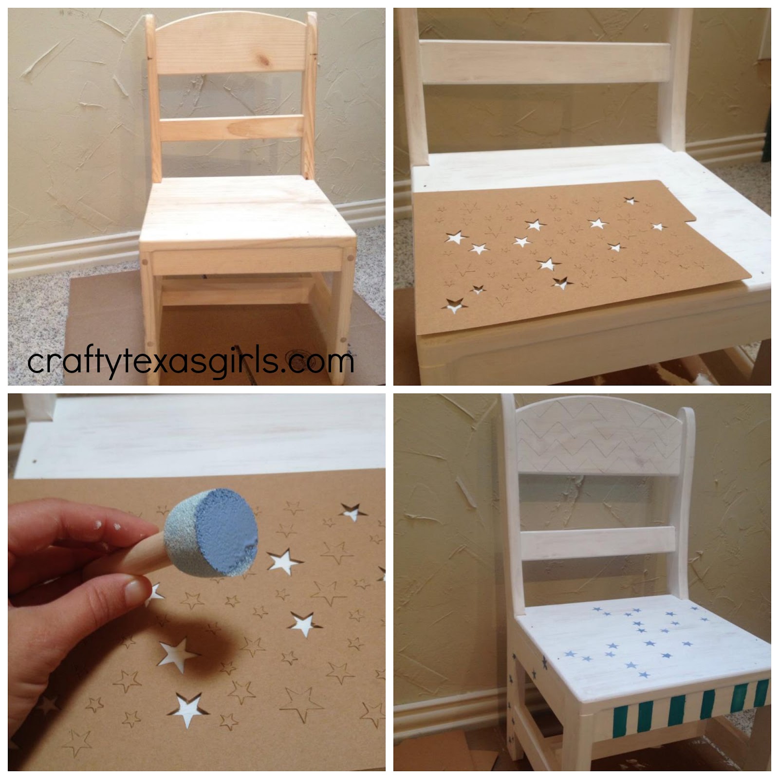 Crafty Texas Girls: Craft It: "Buzz Lightyear" Inspired Chair