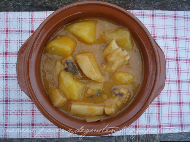 CACHÓN CON PATATAS - PASEN Y DEGUSTEN