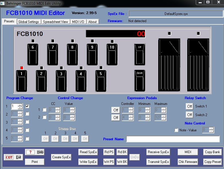 davidgilmourtone.blogspot.com: Configurando sua Behringer FCB1010 com ...