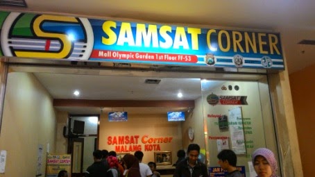 It's About Life: Bayar Pajak Kendaraan Dengan Cepat Di Samsat Corner MOG Malang