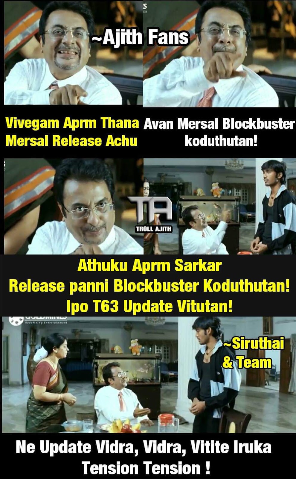 Today memes: Actor Ajith troll memes