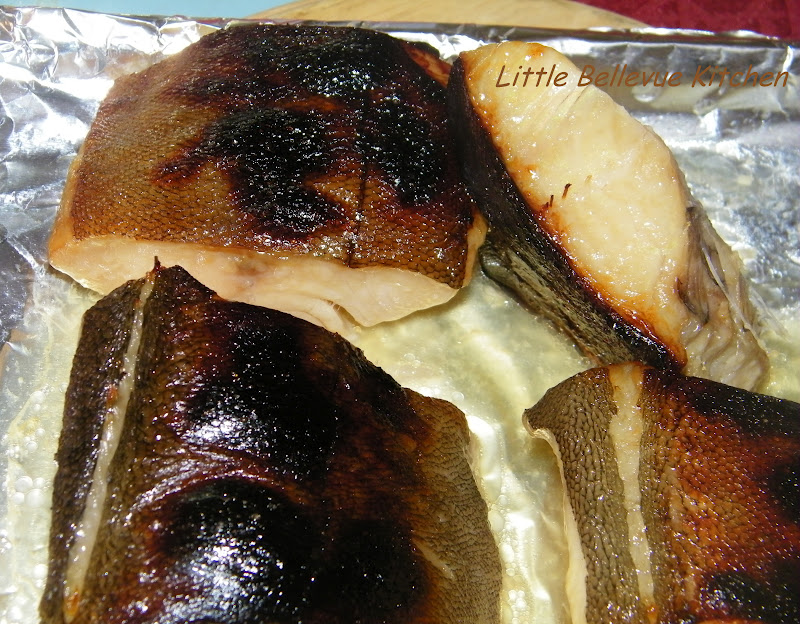 Little Bellevue Kitchen: Black Cod Misozuke (Black cod in miso marinade)