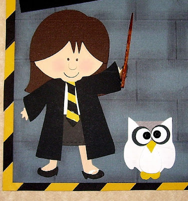 Beth-A-Palooza: Scrapbook Pages For Your Favorite Wizard