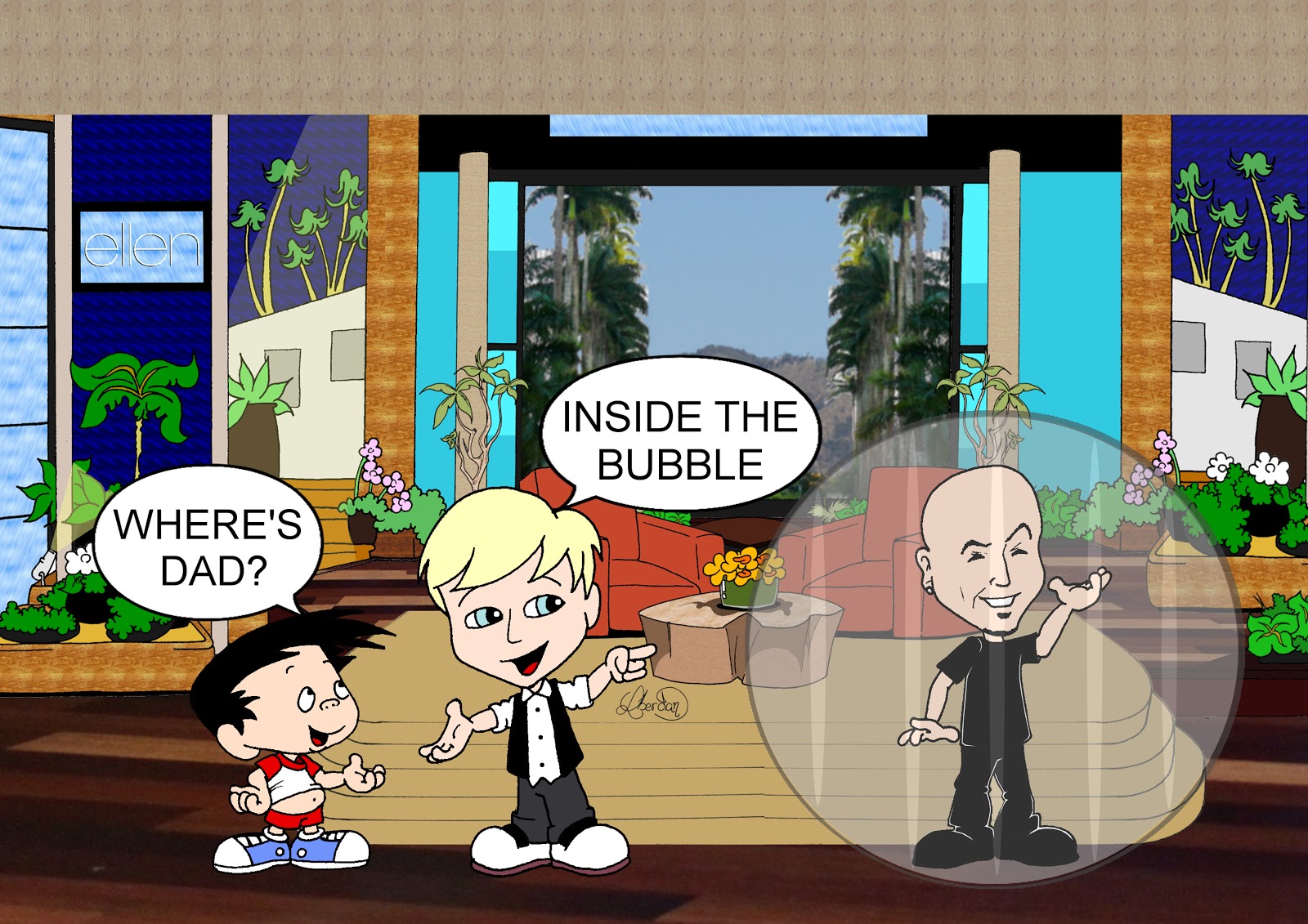 Ellen DeGeneres Cartoon