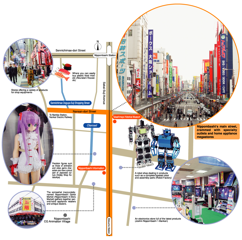 Den Den Town (Akihabara of Osaka) - Osaka, Japan | Blue Moon (Travel ...