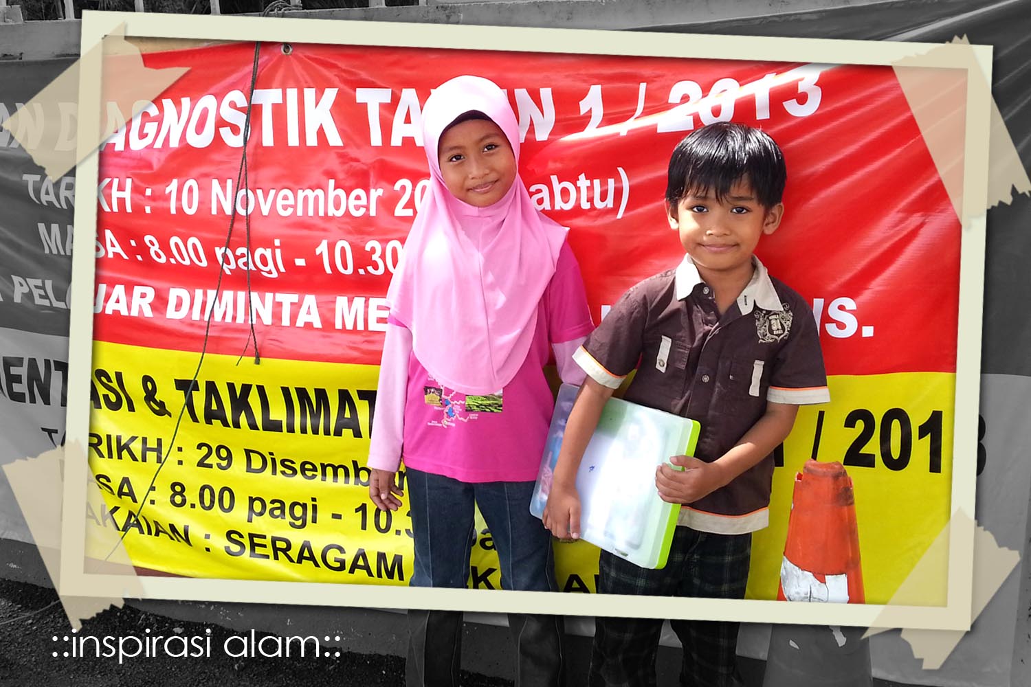 inspirasi alam: Hafiy vs Ujian Diagnostik