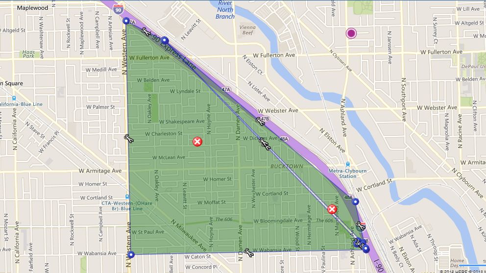 The Chicago Real Estate Local: Bucktown condo sales... location ...
