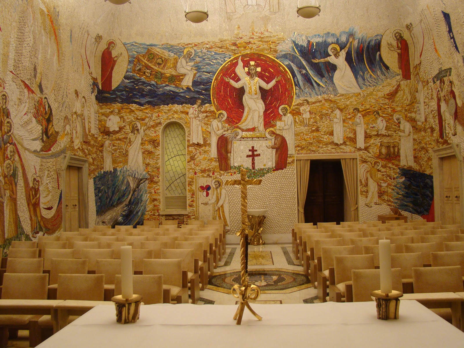 Padre Fábio em Roma: Um passeio pela Capela Redemptoris Mater