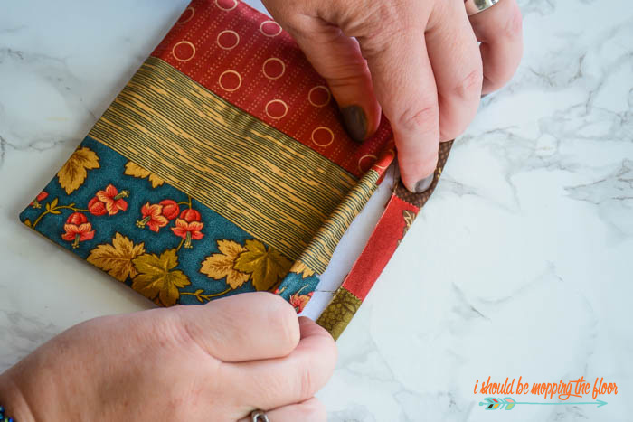 Quilted Mug Rugs | i should be mopping the floor