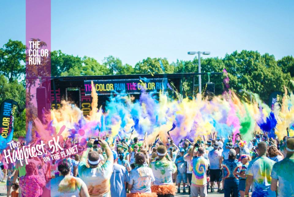 beyond the aisle: what happens at the Color Run?