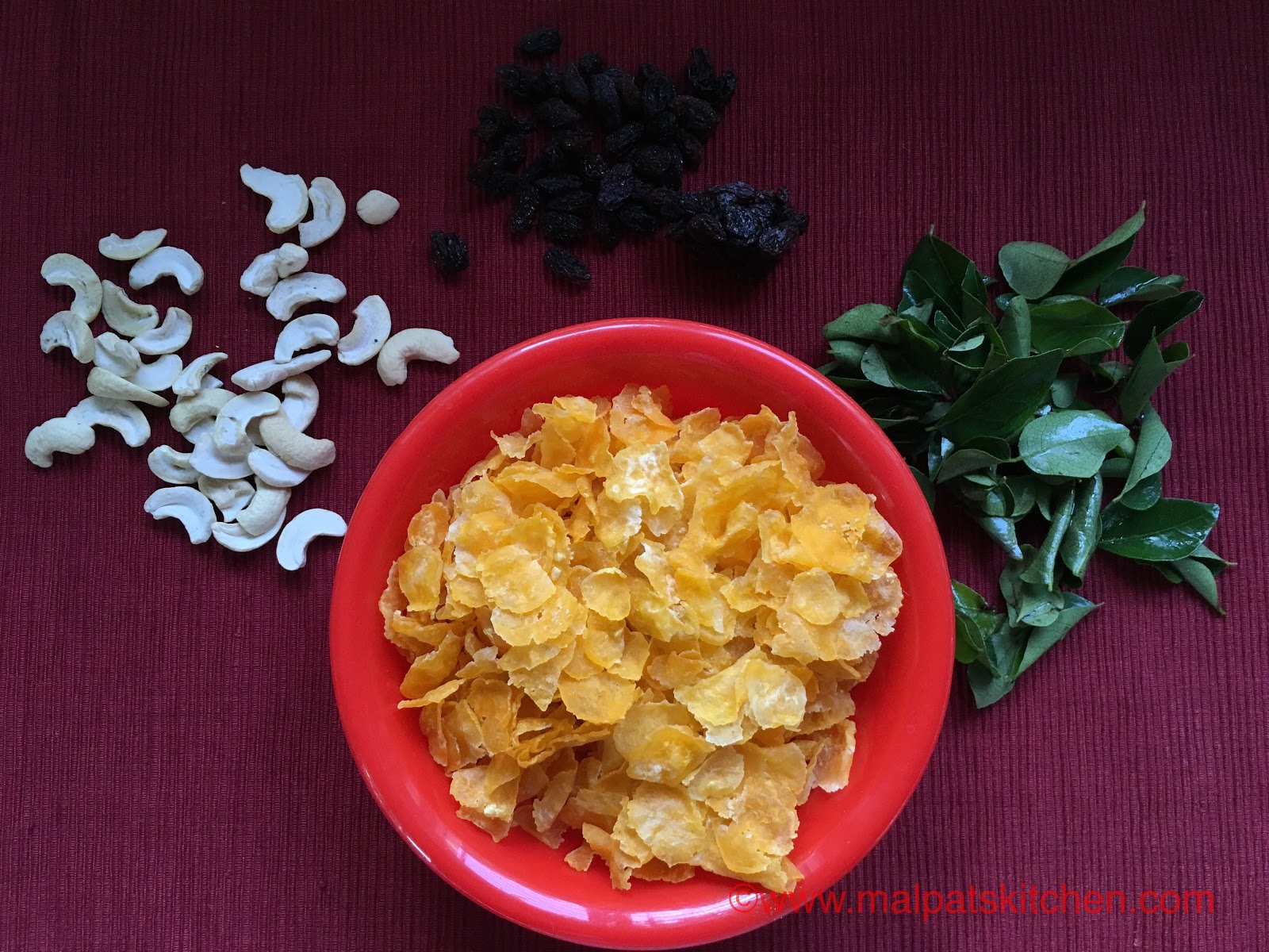 CORNFLAKES MIXTURE, how to make a sweet and spicy mixture out of corn ...