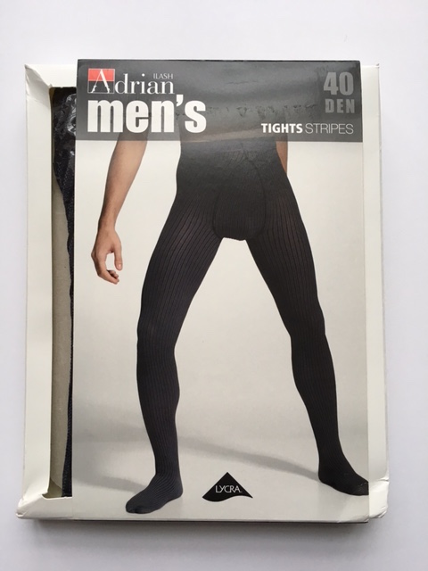 Just arrived: Adrian 40 Denier Men's "Stripes" Tights | Free Your Mind