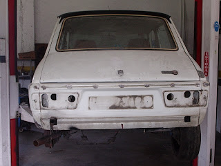 SIMCA 1200 DE ALBERTO: RESTAURACIÓN DE CHAPA Y PINTURA