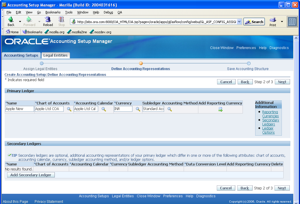 Oracle E-Business Suite R12 Financials: Defining Multi Organization