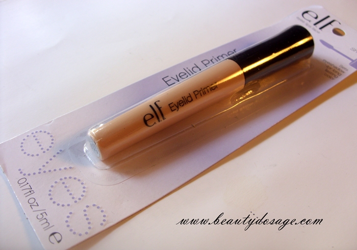 Review and swatches: Elf eye lid primer | Beauty Dosage