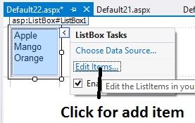 How to use ListBox Control in ASP.NET