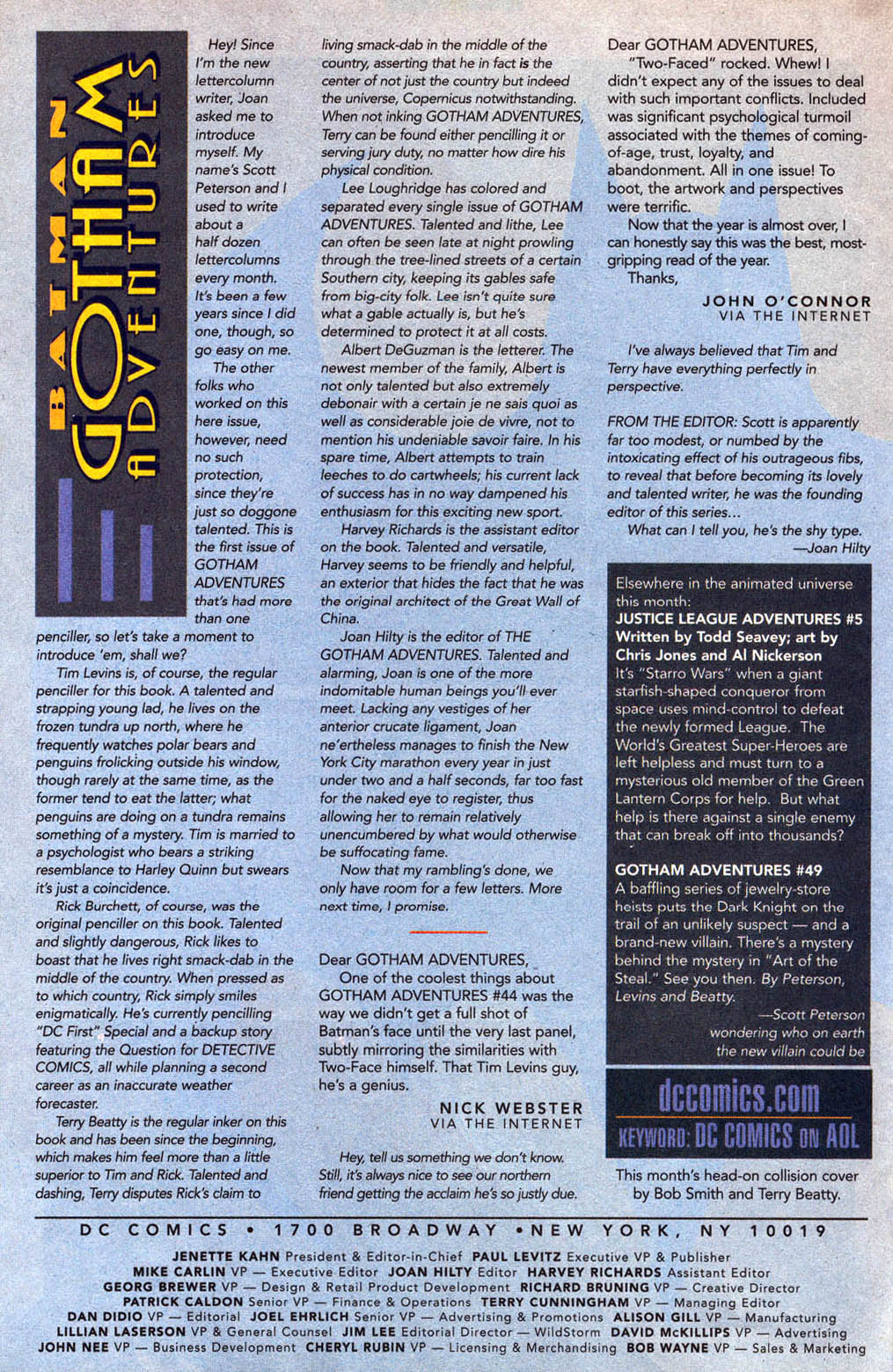 Read online Batman: Gotham Adventures comic - Issue #48