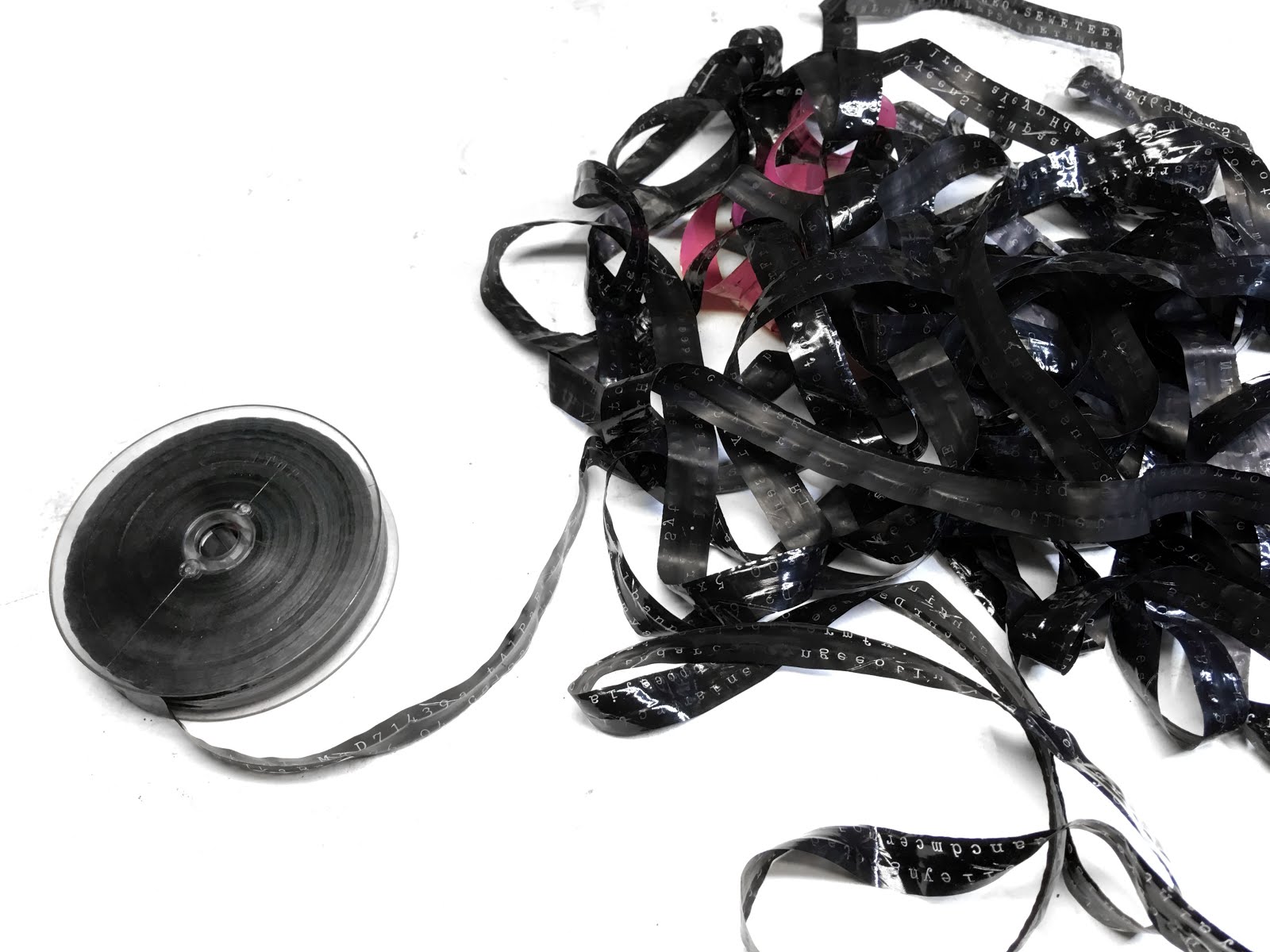 Secrets of a carbon ribbon/ /THE TYPEWRITER REVOLUTION