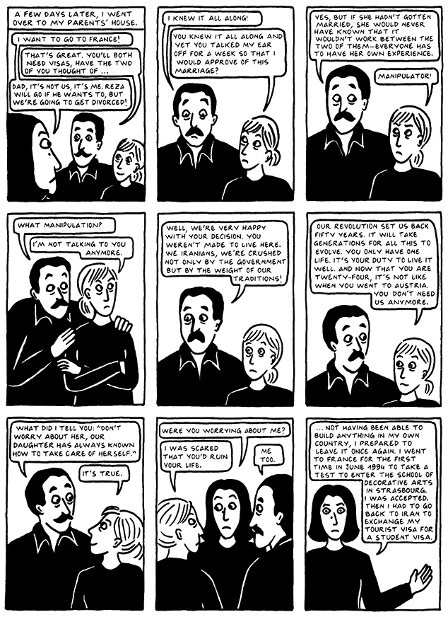 Read Persepolis 2, Section 19: The End, Page 185