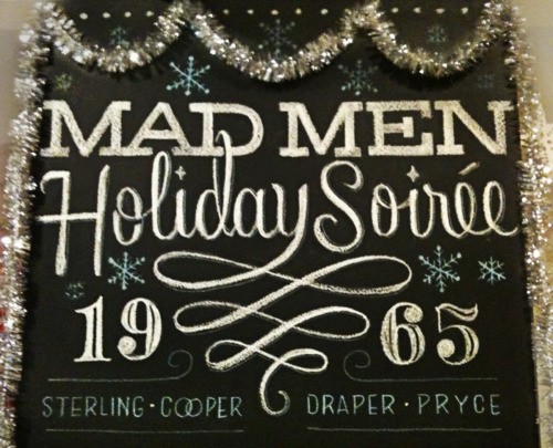 Fancy Chalkboard Lettering - Shine Your Light