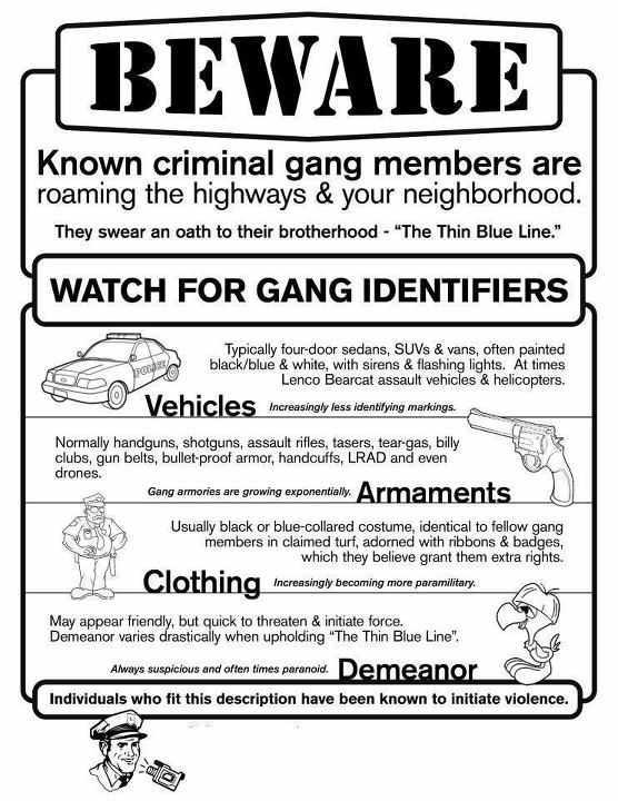 Skeptical Eye: Beware of Criminal Gangs