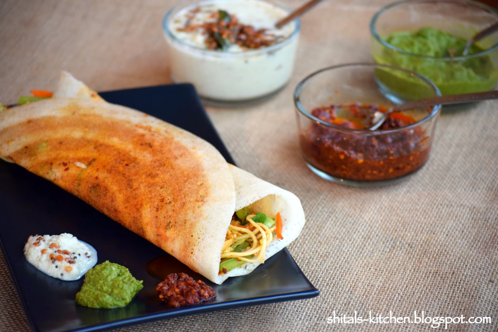 Shital's-Kitchen: Chinese Dosa