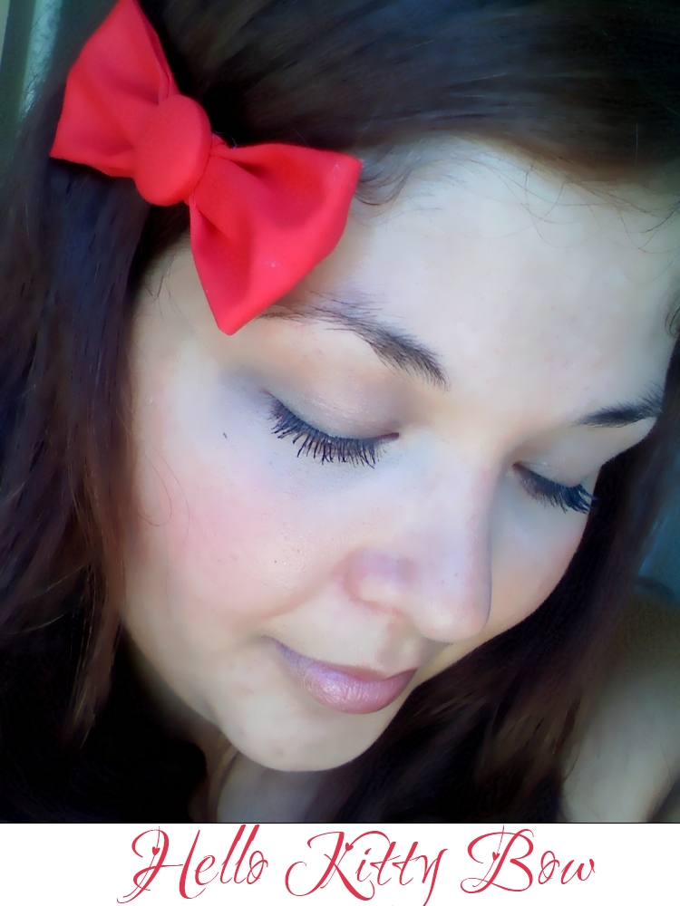 Hello Kitty Hair Bow Tutorial