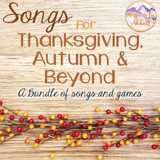 Thanksgiving Activities - Music a la Abbott - Amy Abbott - Kodály ...