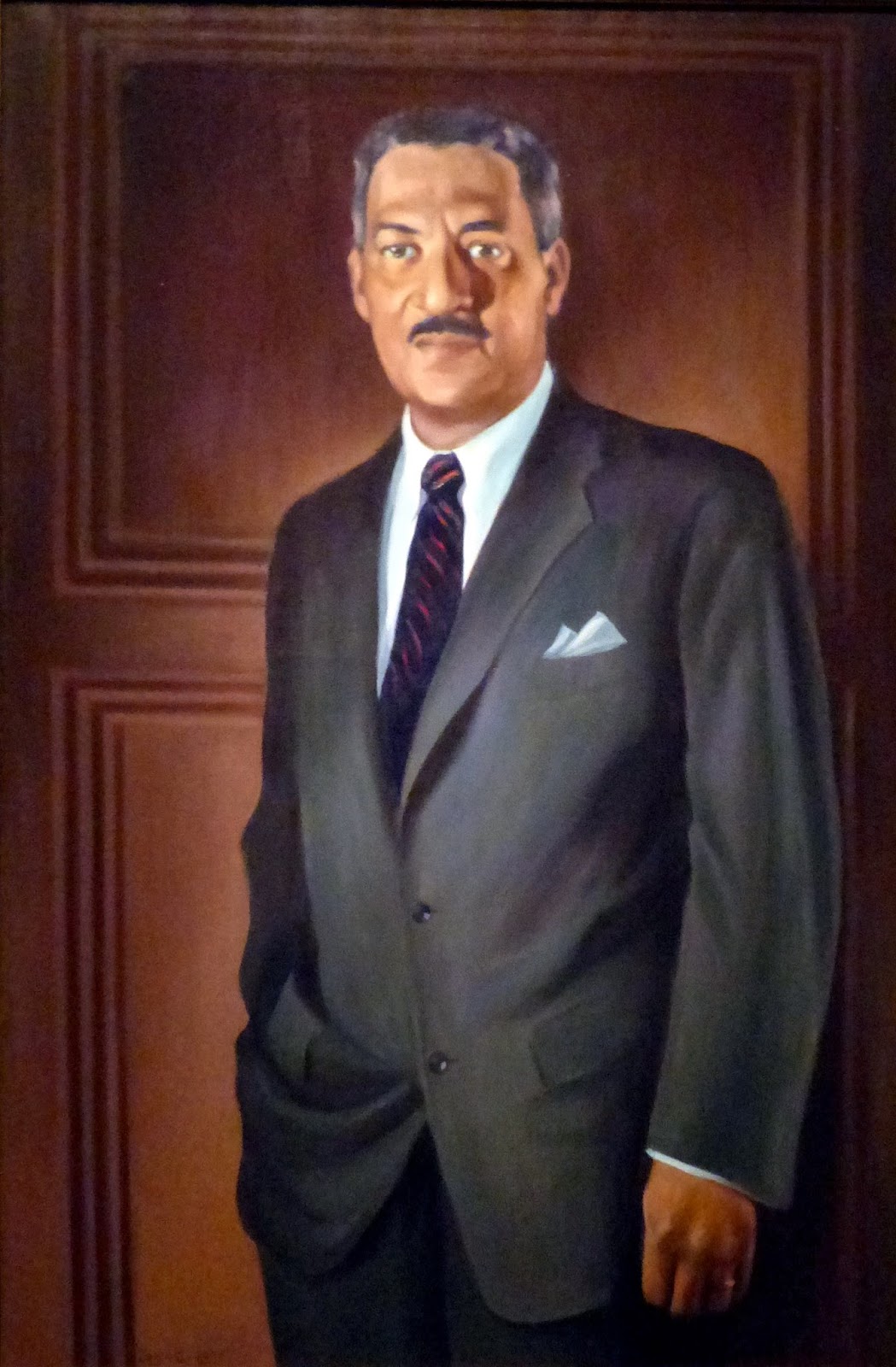 The Portrait Gallery: Thurgood Marshall
