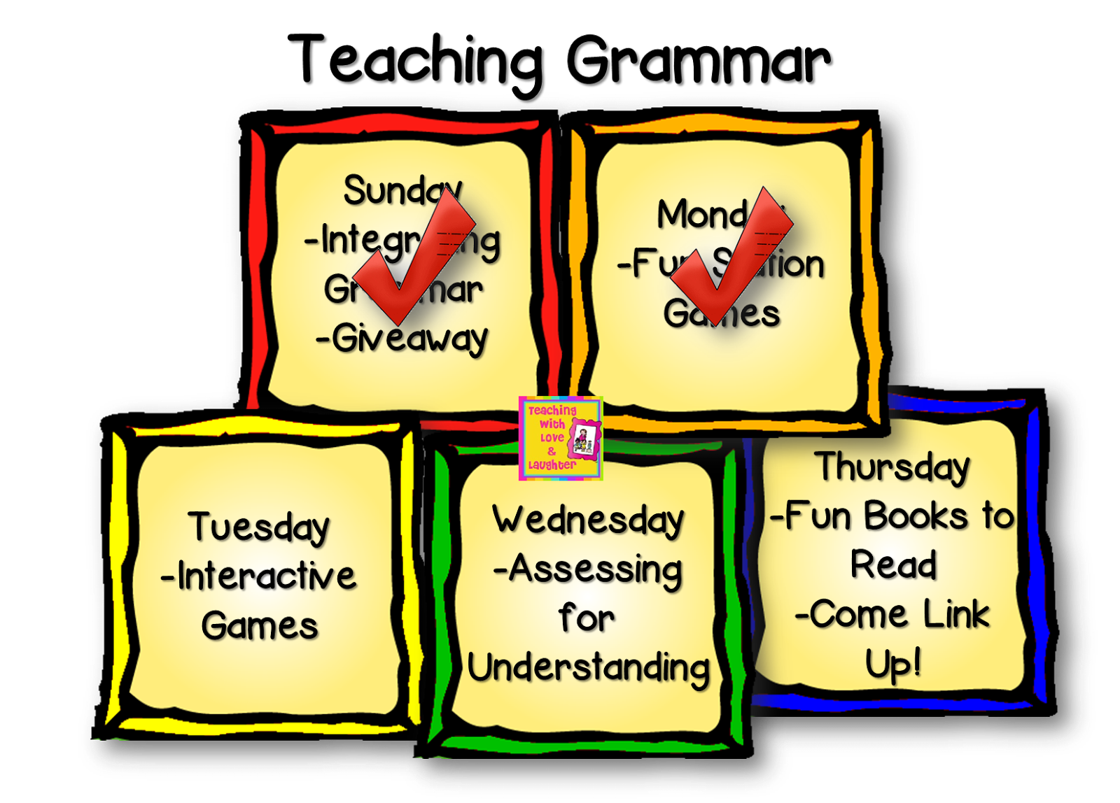 Teaching With Love and Laughter: Teaching Grammar Part 3...Interactive ...