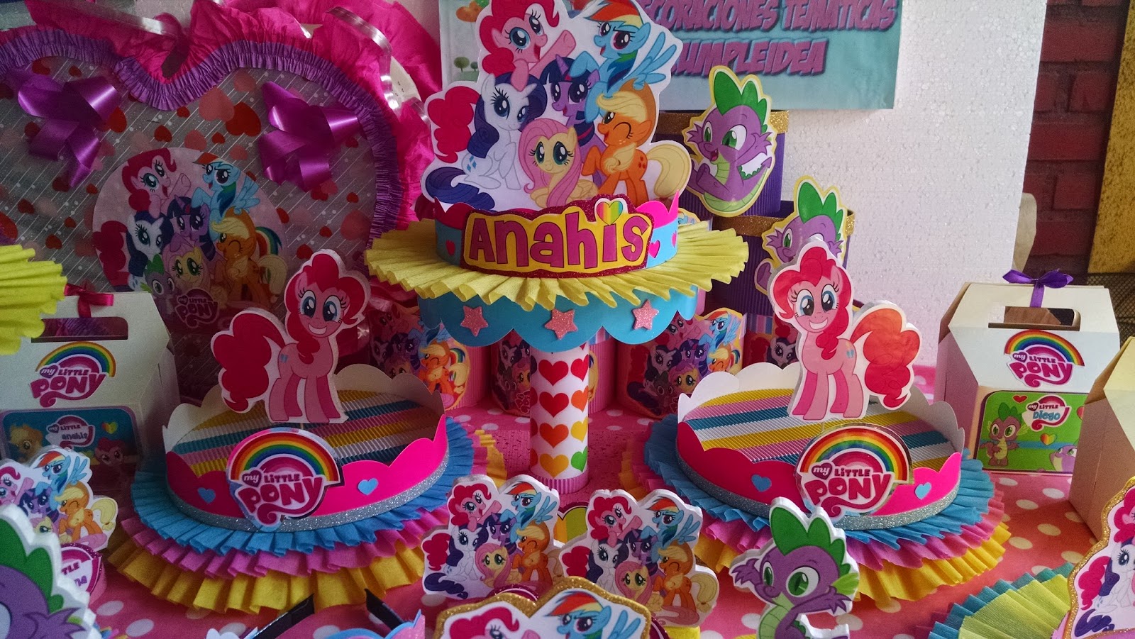 DECORACIONES INFANTILES: my little pony