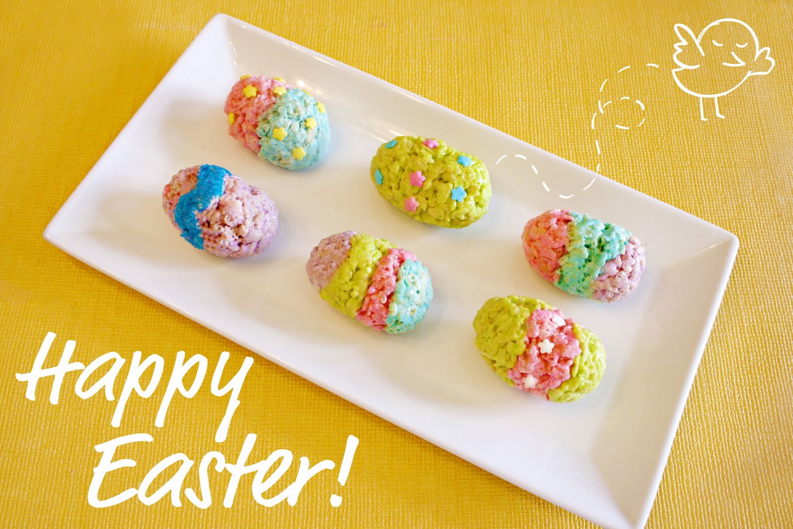 NatSprat: Guest Post on ReMarkable Home: Rice Krispie Treat Easter Egg ...
