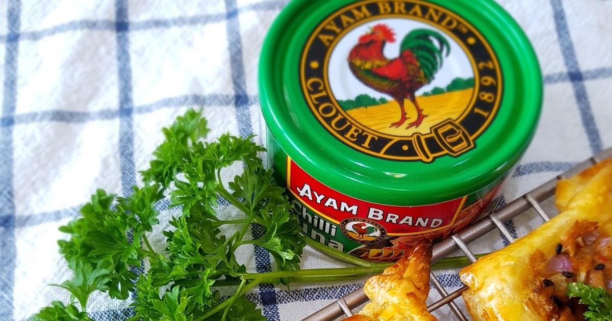 Ah Gim's Playground: Chilli Tuna Diamond-shaped Puff 辛辣金枪鱼点心