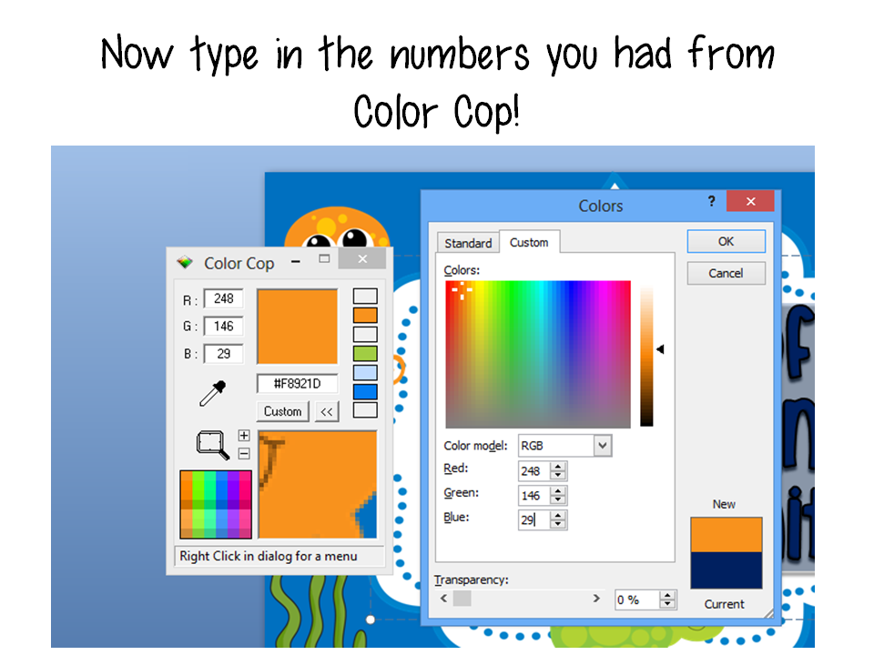 Tech Tip: Color Cop for PCs - Journey of a Substitute Teacher
