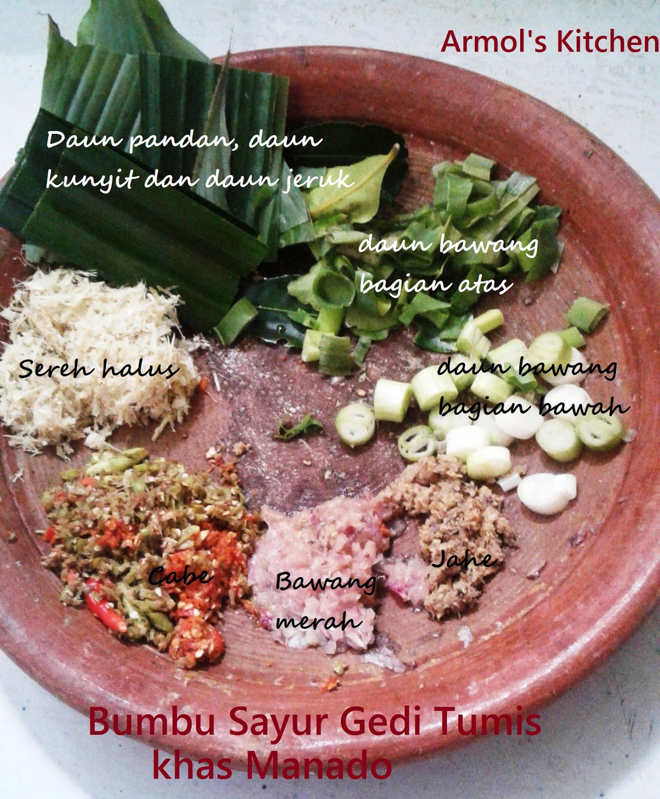 Resep Tumis Sayur Gedi Khas Manado - Resep caca