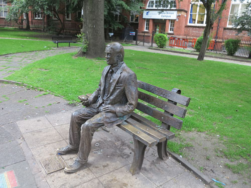 Alan Turing Memorial Sackville Park - Britain All Over Travel Guide