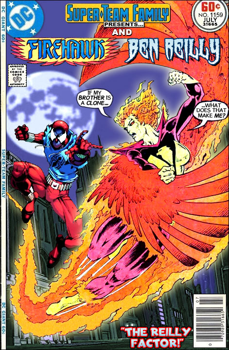 Super-Team Family: The Lost Issues!: Firehawk and Ben Reilly