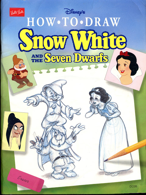 Filmic Light - Snow White Archive: "How To Draw Snow White" Book