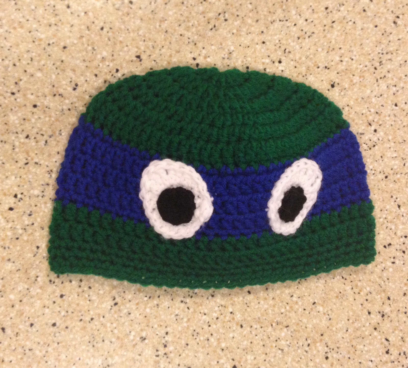 My CRAZY Yarn Obsession: Ninja Turtle Hat Pattern