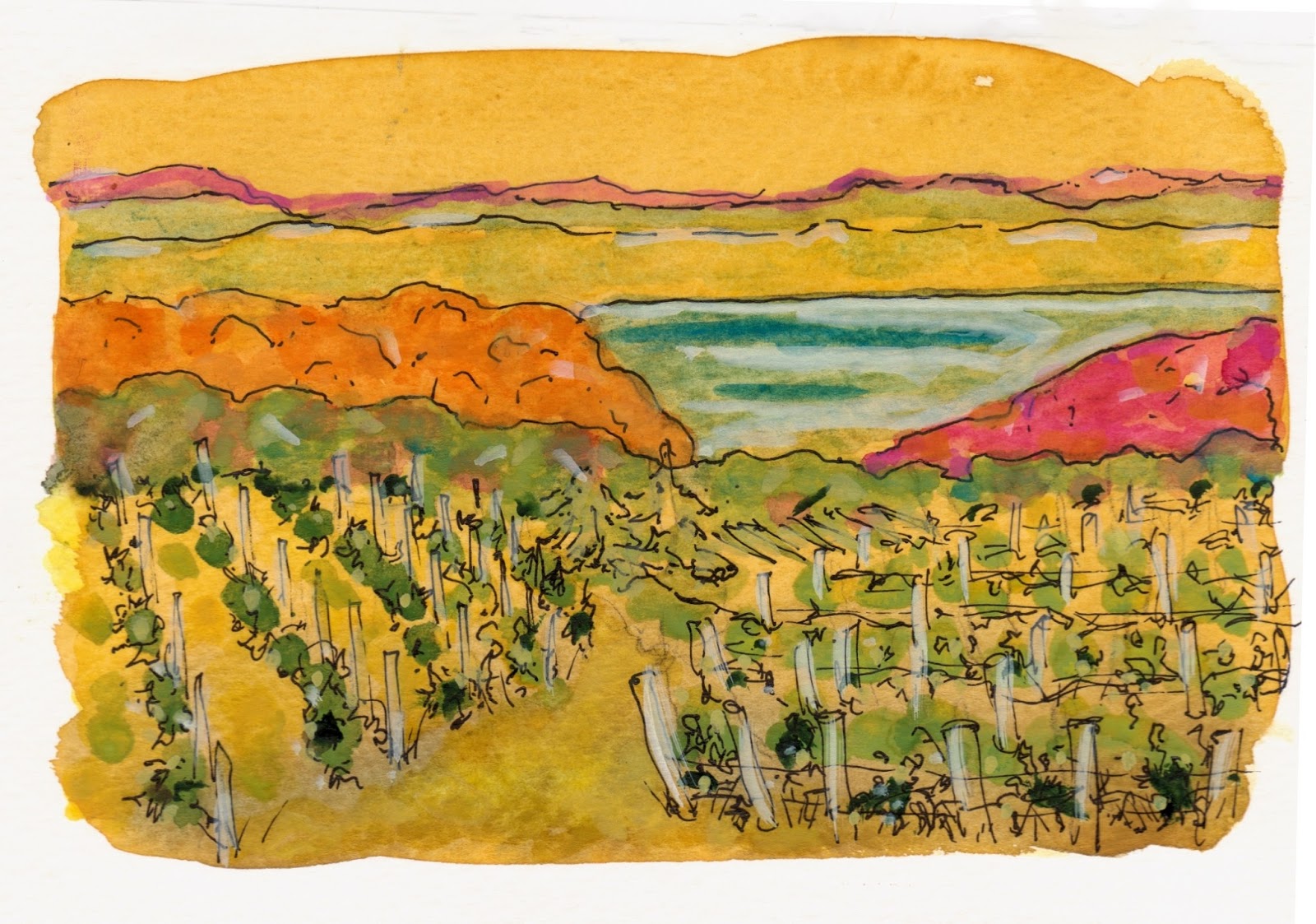 Power of the Flower: Mission Peninsula...Michigan Watercolor Paintings ...